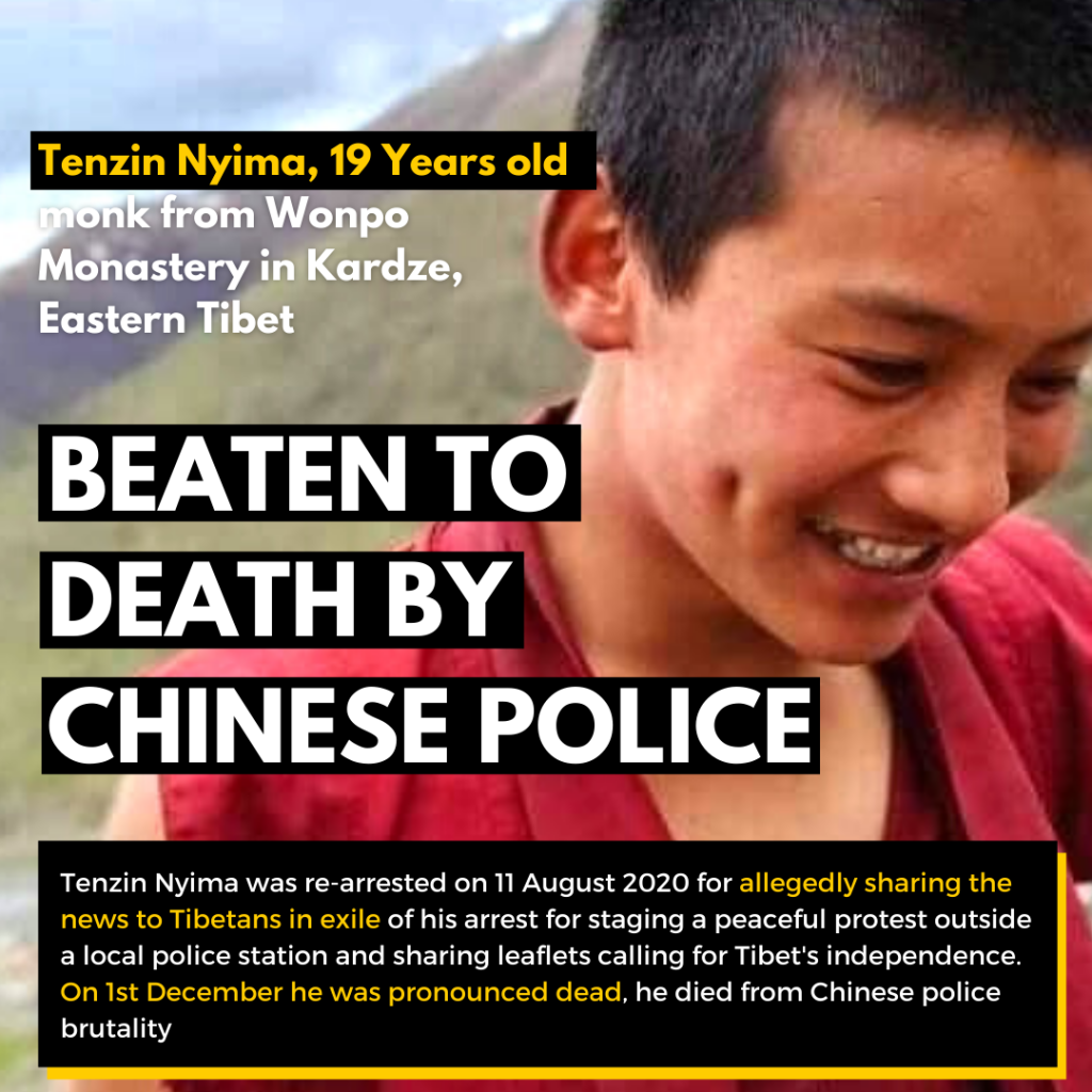 Tenzin Nyima - Free Tibetan Heroes